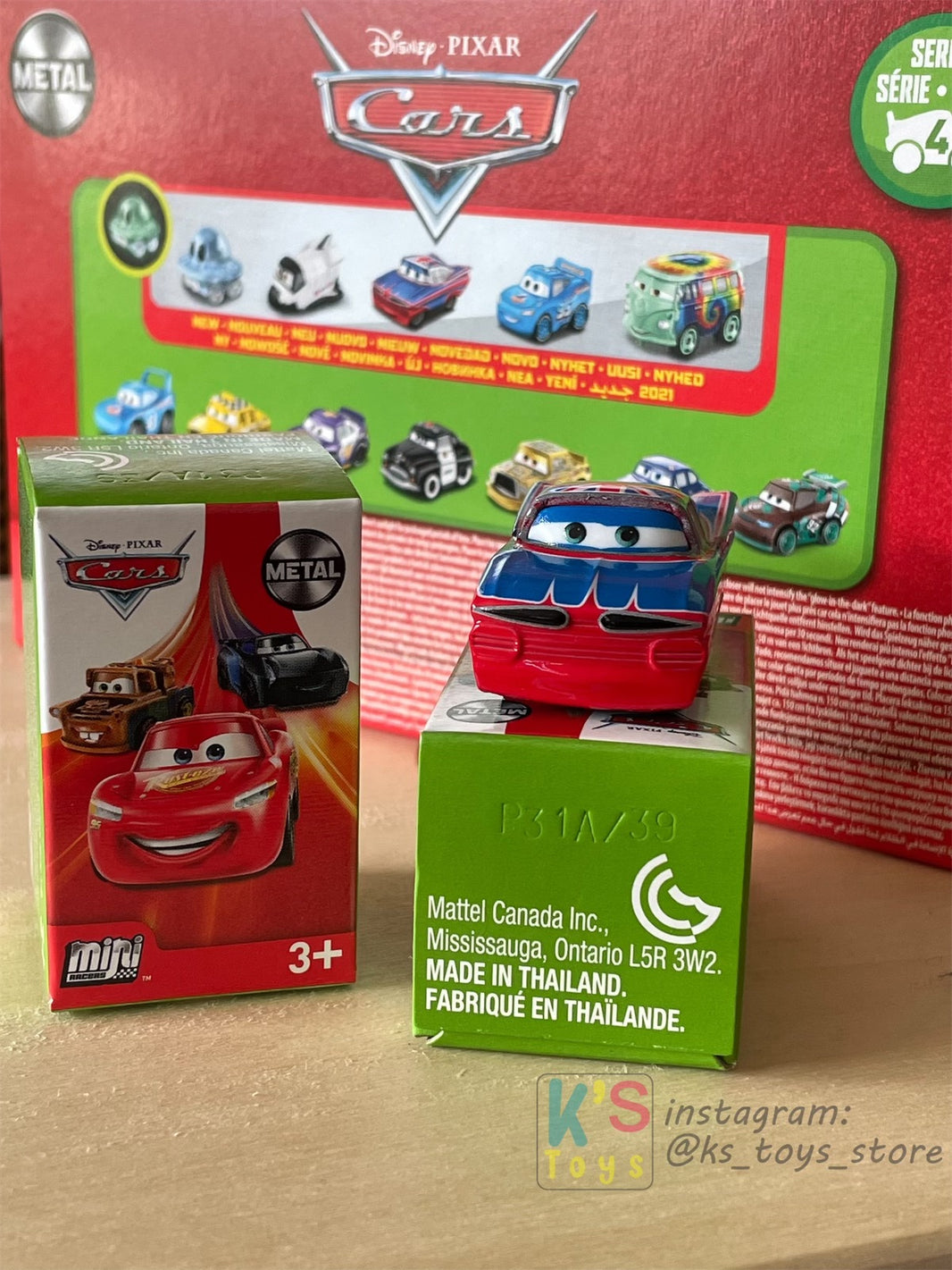 Mini Racers Disney Pixar Cars, Series 4 2021 – K's Toys Store